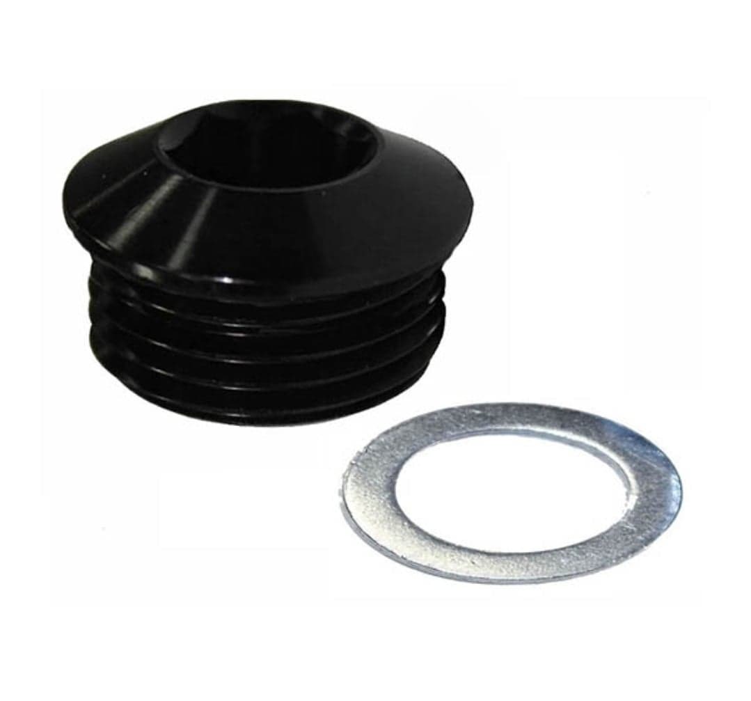 METRIC PLUG WITH 1/8TH PORT